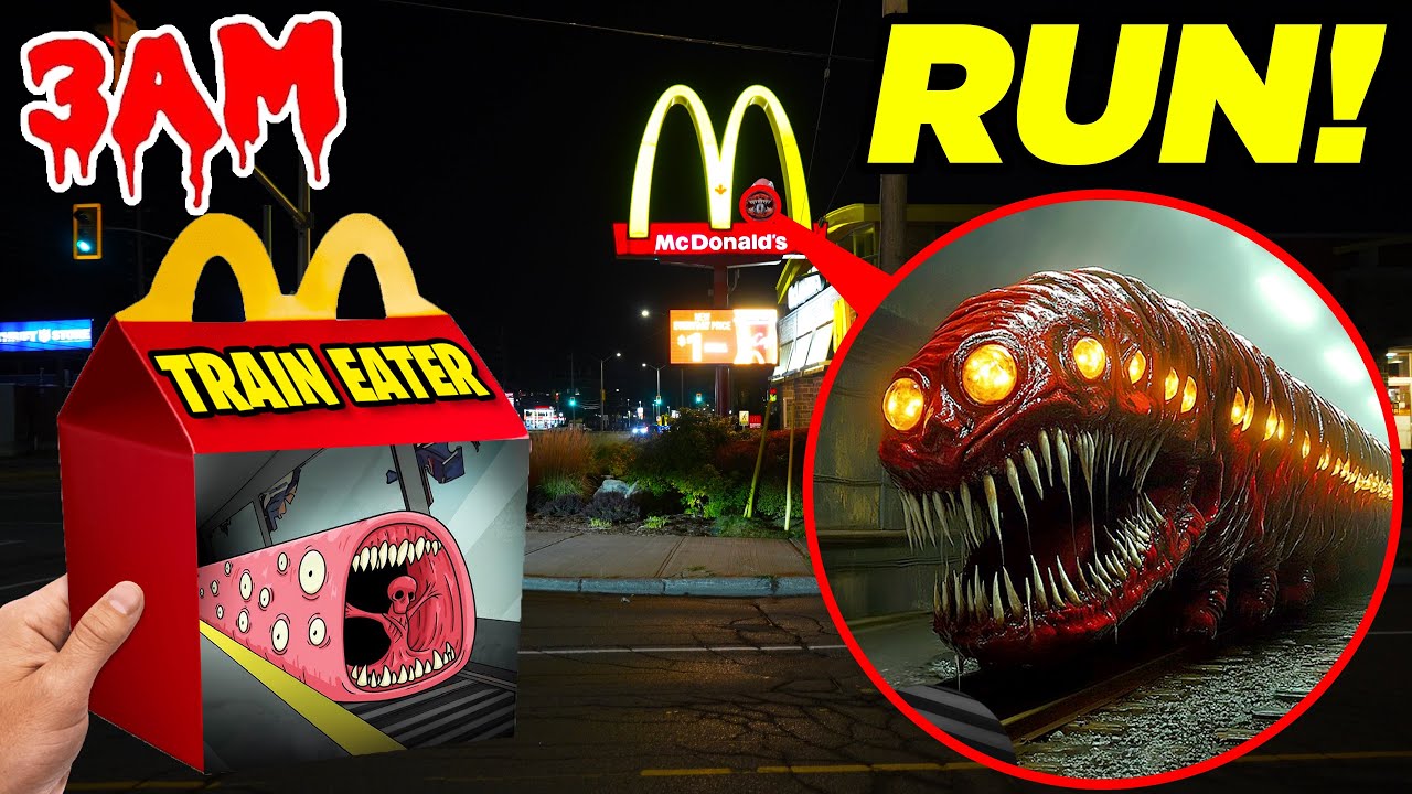 DO NOT ORDER TRAIN EATER HAPPY MEAL FROM MCDONALDS AT 3AM!! (CURSED ...