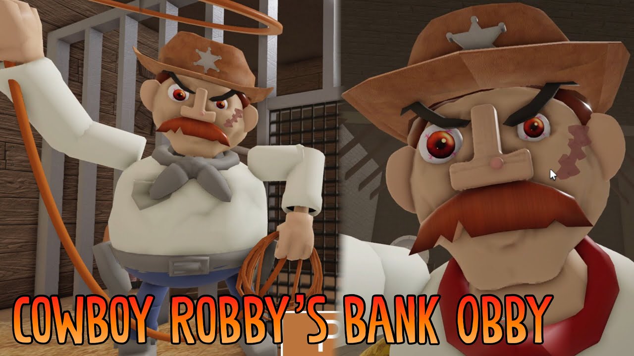 Cowboy Robby's Bank Obby [Full Walkthrough] - Roblox - YouTube