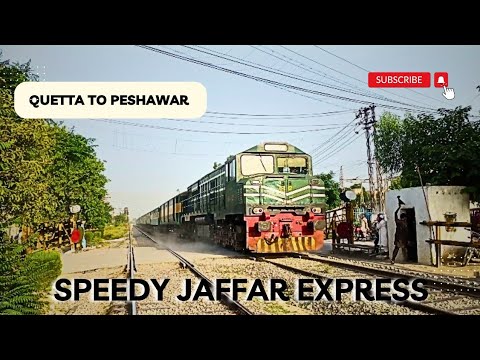 High Speed Jaffar Express| Pakistan Railways| Jaffar Express Train ...
