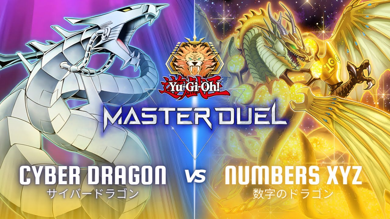 Yu-Gi-Oh! Master Duel - Cyber Dragon vs Numbers Dragons XYZ - YouTube