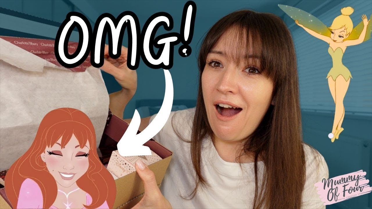 HUGE Charlotte Tilbury x Disney 100 Unboxing - YouTube