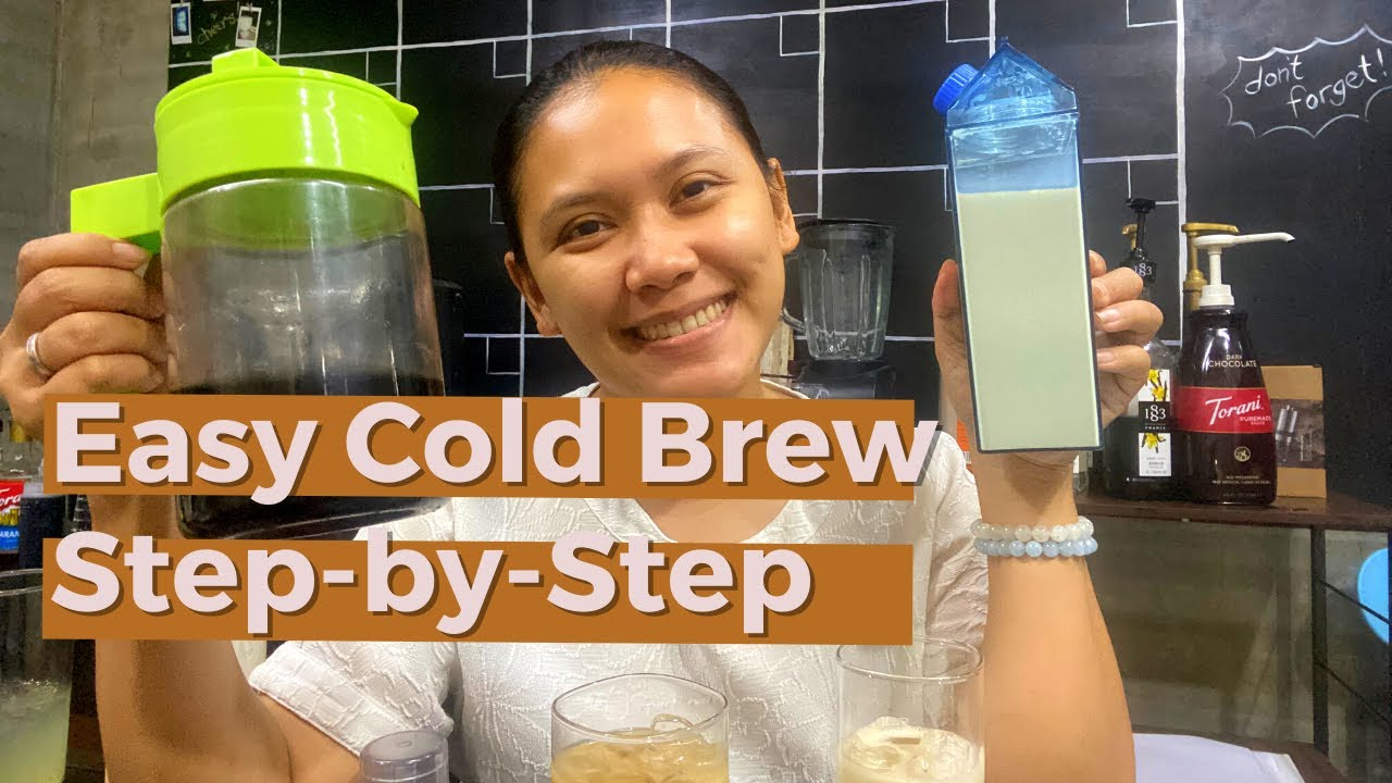 Easy Cold Brew at Home: Step by Step - YouTube