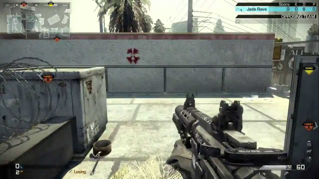 COD Ghosts Trickshot Tutorial - Barrel Grab - YouTube