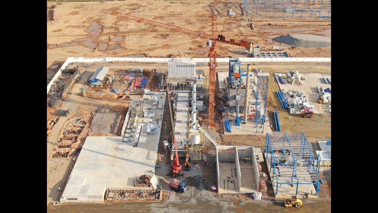 Construction development Prodesa wood pellet plant - Uju Vina Vietnam ...