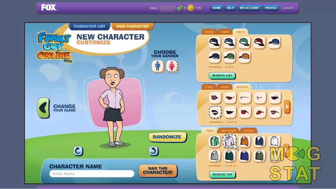 Family Guy Character Creator Online