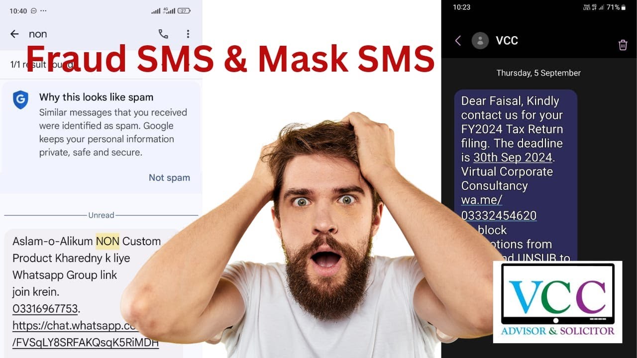Fraud SMS and Mask SMS| How to know about true Company SMS & Avoid ...