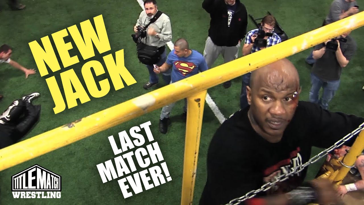 New Jack's Retirement Match vs Necro Butcher - Tommy Dreamer, Mahoney ...