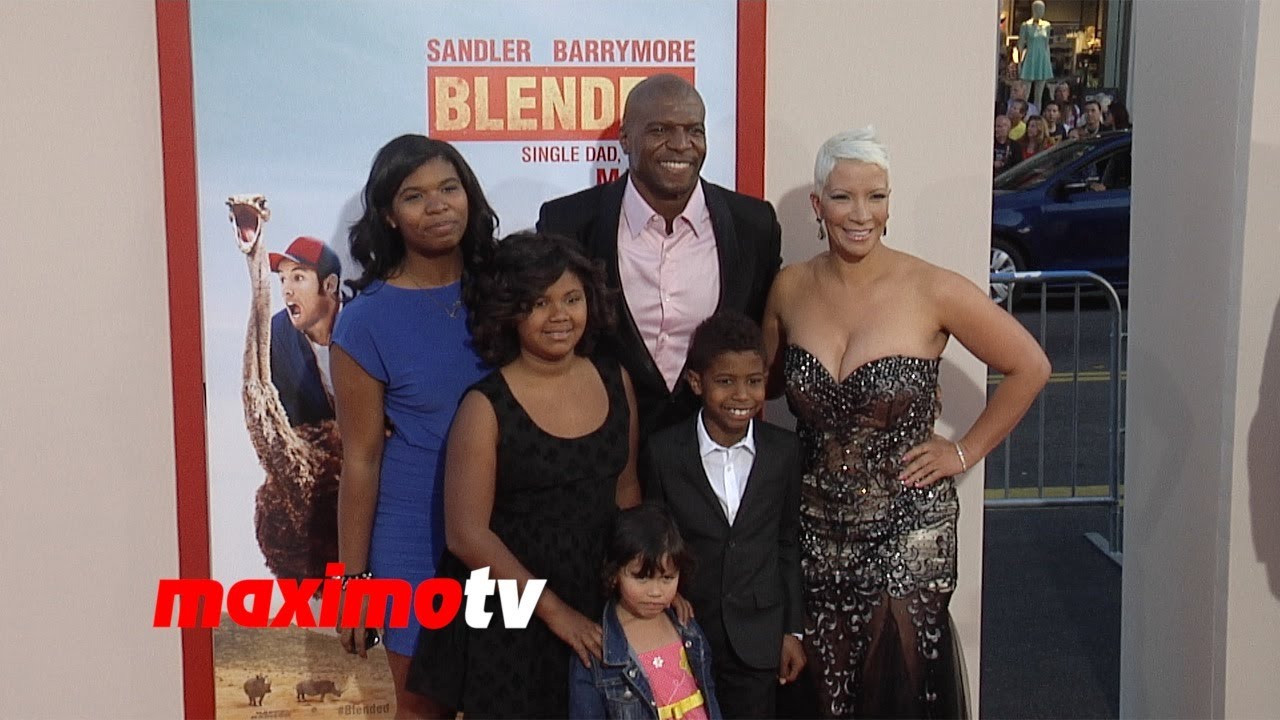Terry Crews & Family BLENDED Los Angeles Premiere RED CARPET - YouTube