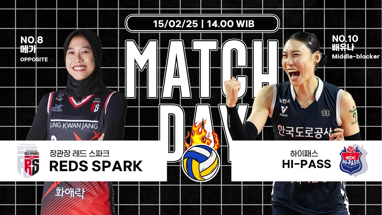 🔥 LIVE! Red Spark vs Hi Pass | Pertandingan Bola Voli Seru & Penuh Aksi ...