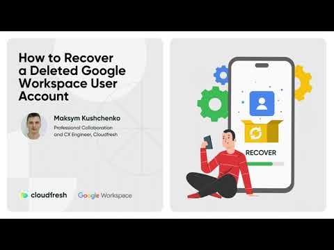 How to Recover a Deleted Google Workspace User Account - YouTube