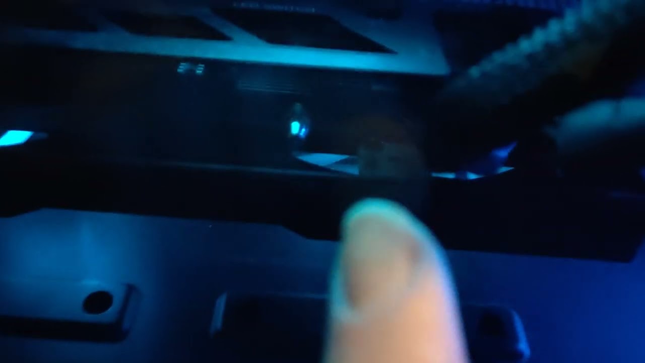 PowerColor Hellhound 6600xt Dead /Dimm Fan LED - YouTube