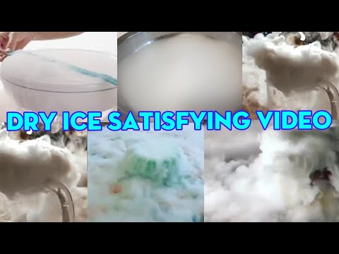 Amazing Dry ice| This happens when you put water on dry ice 🧊 - YouTube