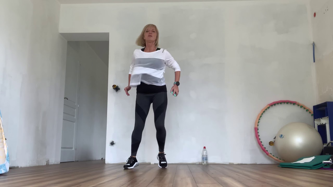 Séance gym fitness avec Agnès du 11-05-2020 - YouTube