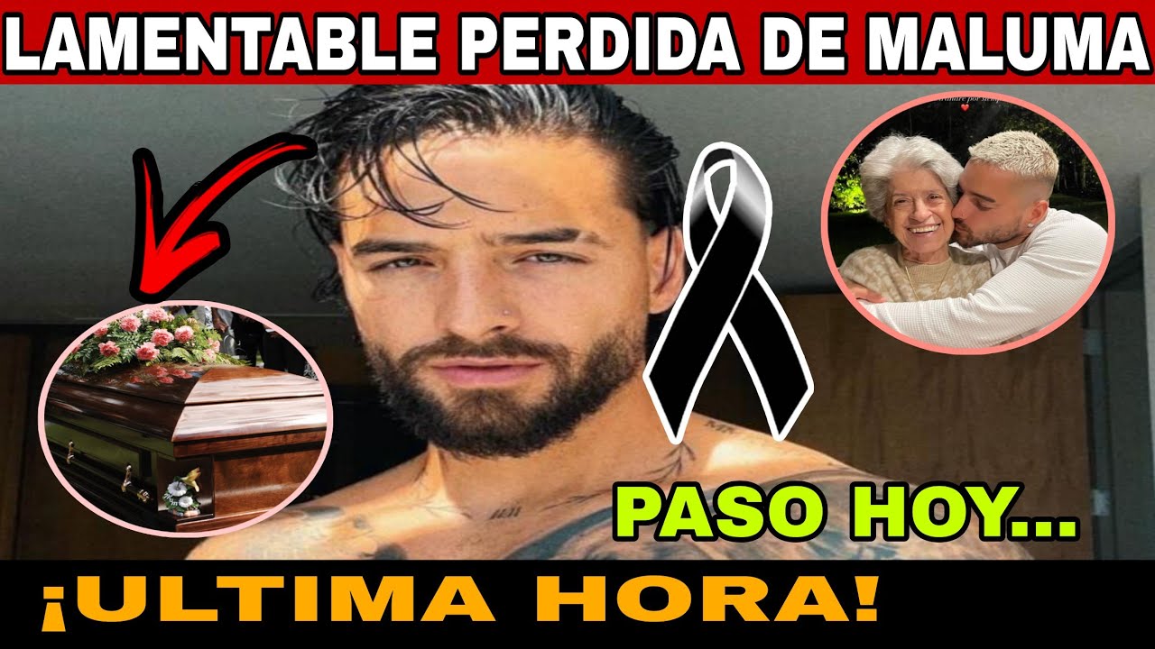 NOTICIA DE ÚLTIMA HORA LAMENTABLE PERDIDA PARA MALUMA HOY SE LLORA SU PERDIDA CONFIRMAN LOS ...