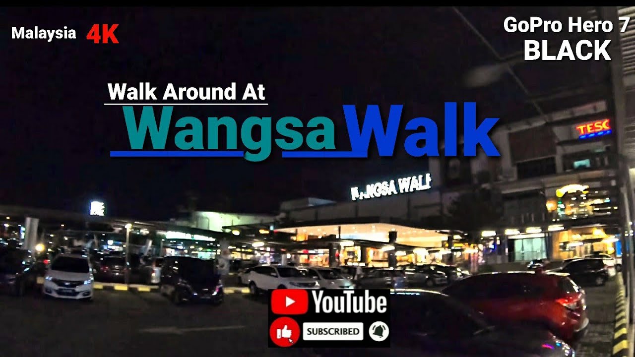 Wangsa Walk Setapak Kuala Lumpur Night Walk Around /28July2020 / [4K ...