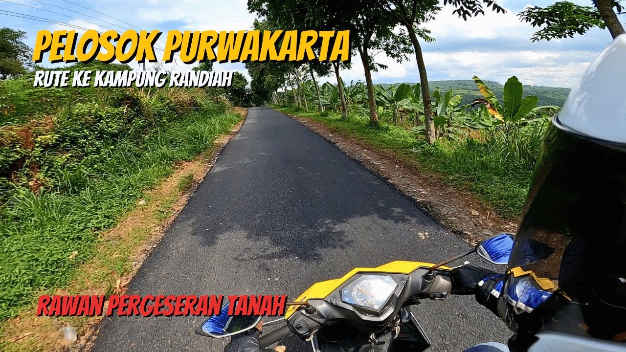 Perjalanan Rute DESA Pasir Munjul Purwakarta, Melihat Suasana Asli ...