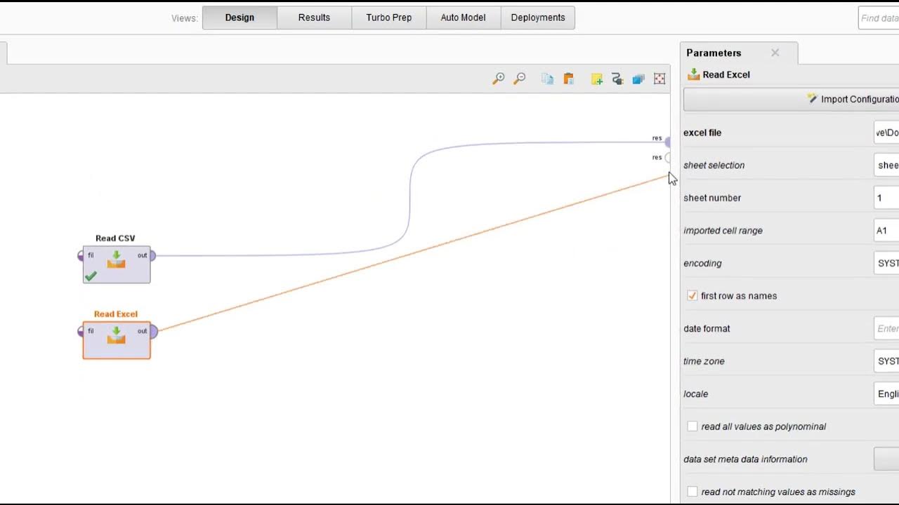 Tutorial on Reading CSV File In RapidMiner, By Dr. A - YouTube