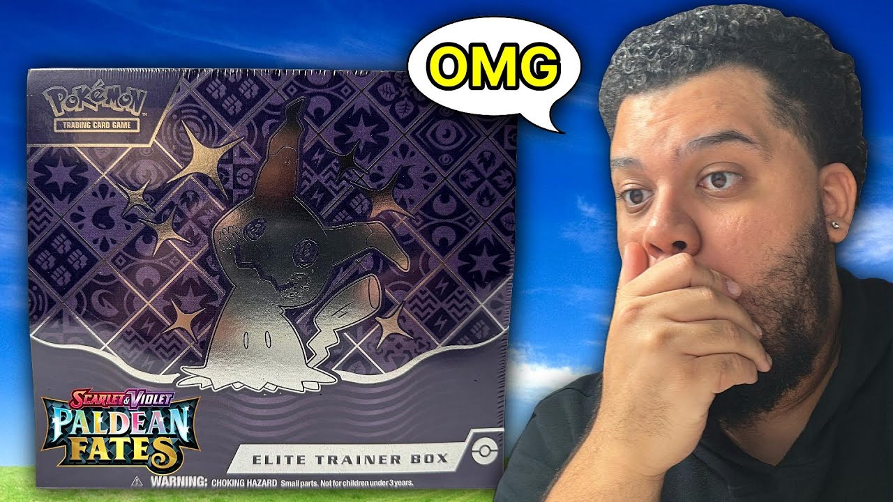 Paldean Fates Elite Trainer Boxes have AMAZING pull rates! - YouTube