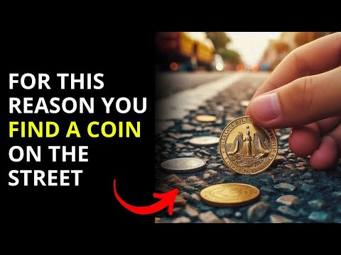 Meaning of FINDING a COIN ON THE STREET REVEALED! - YouTube