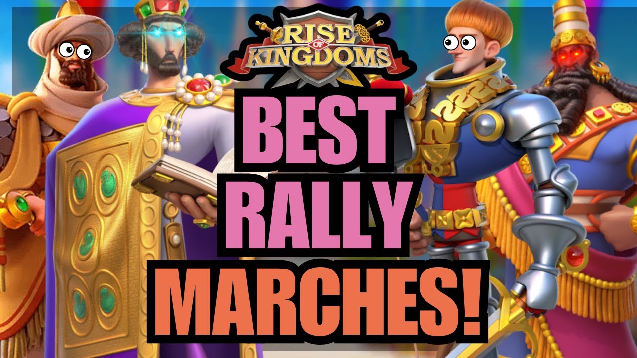 NEW Strongest RALLY Marches for Cavalry, Infantry and Archers! Rise of ...