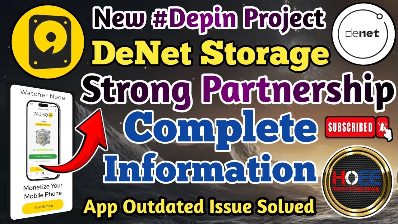 💥 DeNet Storage Free Airdrop/Confirm 100% Free Airdrop/Strong ...