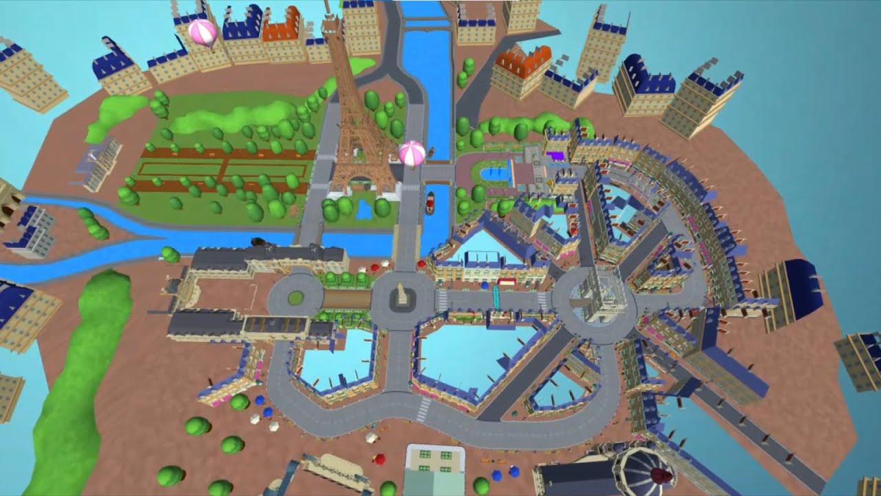 Exploring the FULL Paris Map from Mario Kart Tour - YouTube