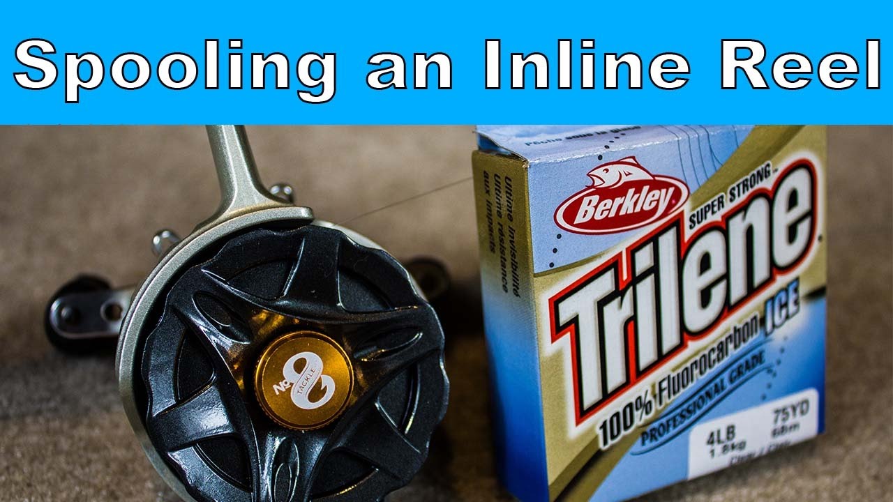 How To Put Line On An Inline Ice Fishing Reel YouTube How To Put Line On An Inline Ice Fishing Reel YouTube