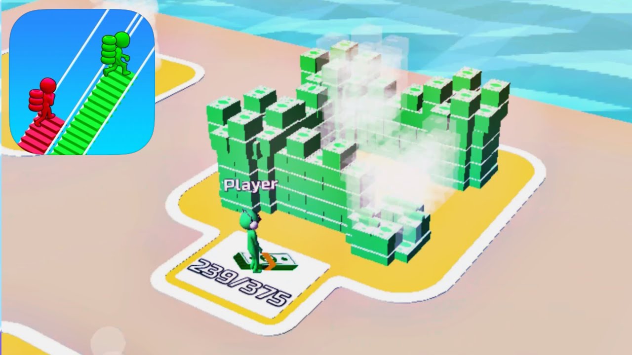 Bridge Race - All Levels Gameplay Android, iOS - YouTube