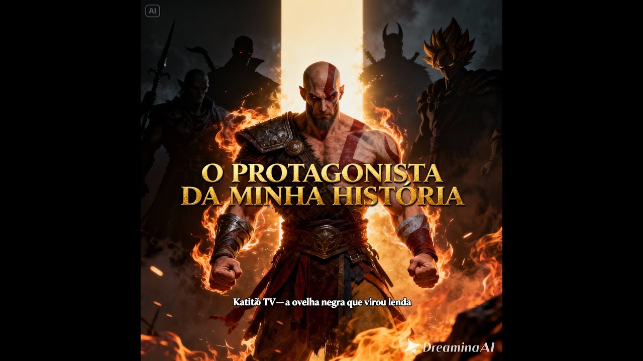 “O PROTAGONISTA DA MINHA HISTÓRIA” 🎵(Katitão TV — a ovelha negra que ...