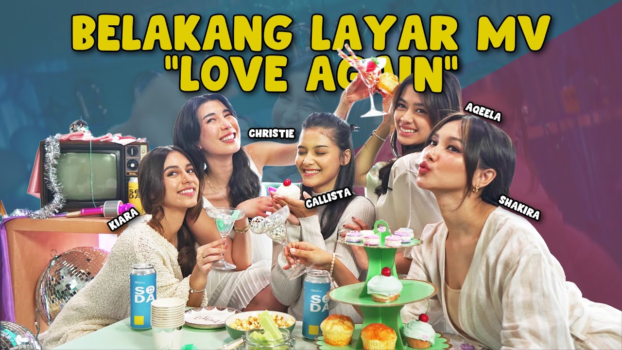 #BEHINDTHESCENES SEHARIAN JADI MODEL MV "LOVE AGAIN" KAK CRHISTIE - YouTube