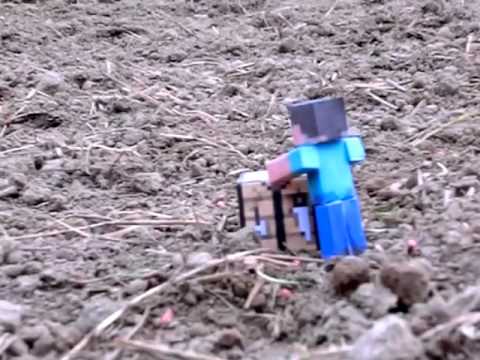 Slow Motion: Minecraft massive Creeper explosion (Real) (#27) - YouTube