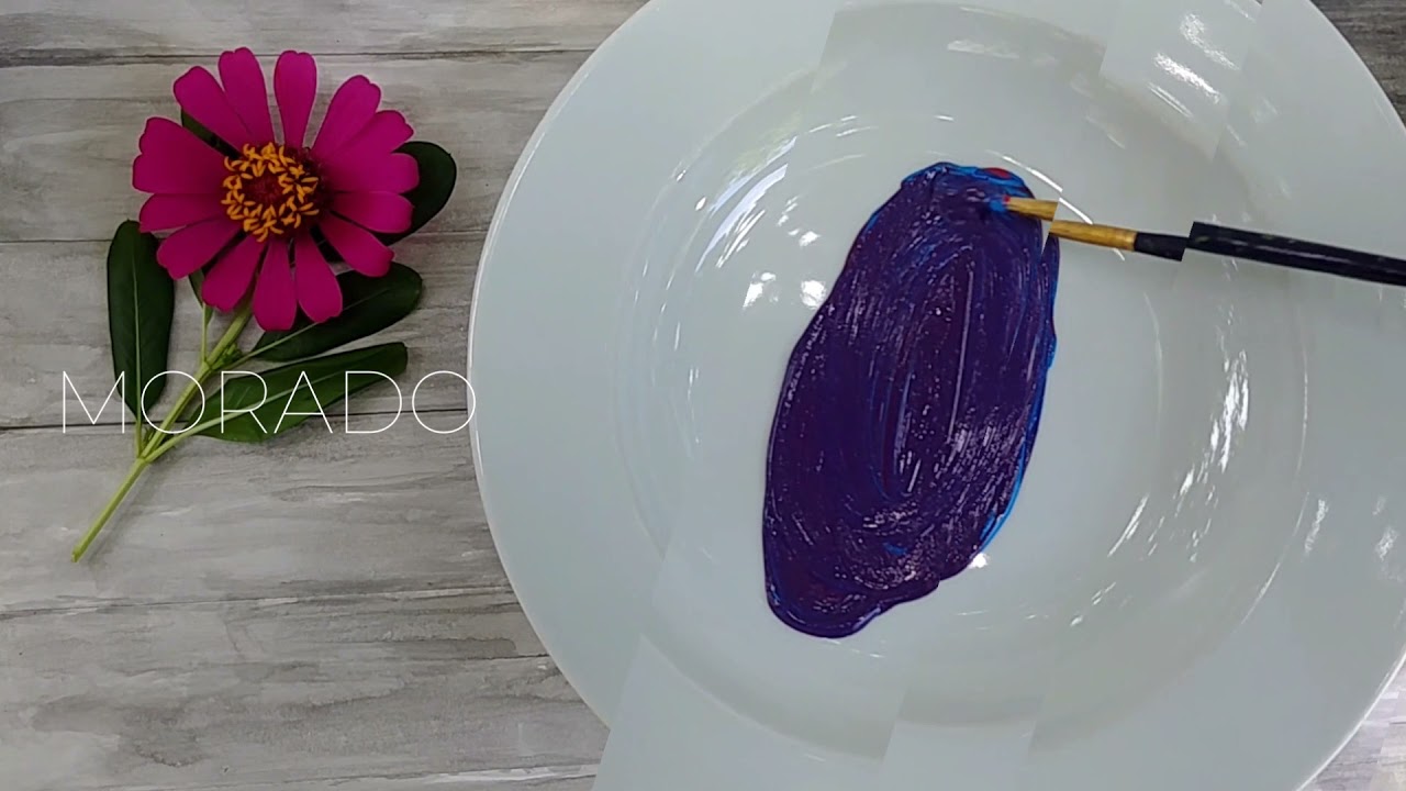 Cómo hacer Morado - YouTube