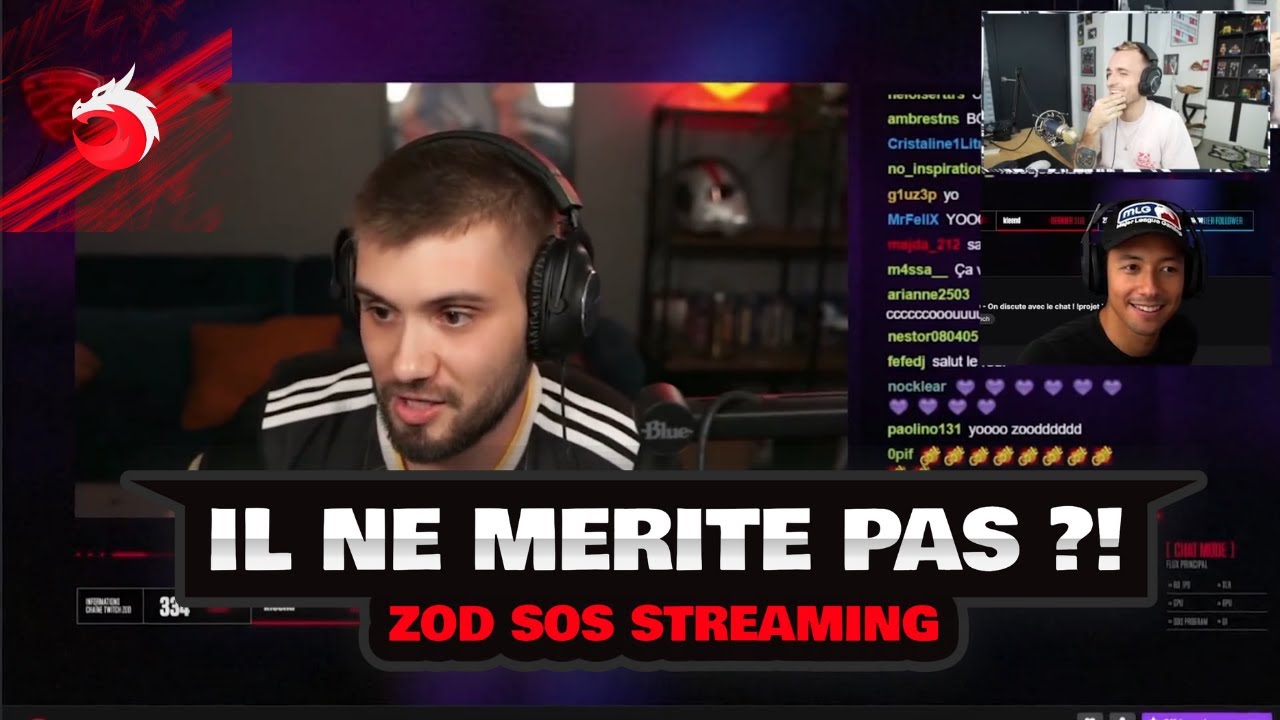 SOS STREAMING ZOD IL NE MERITE PAS ?! - YouTube