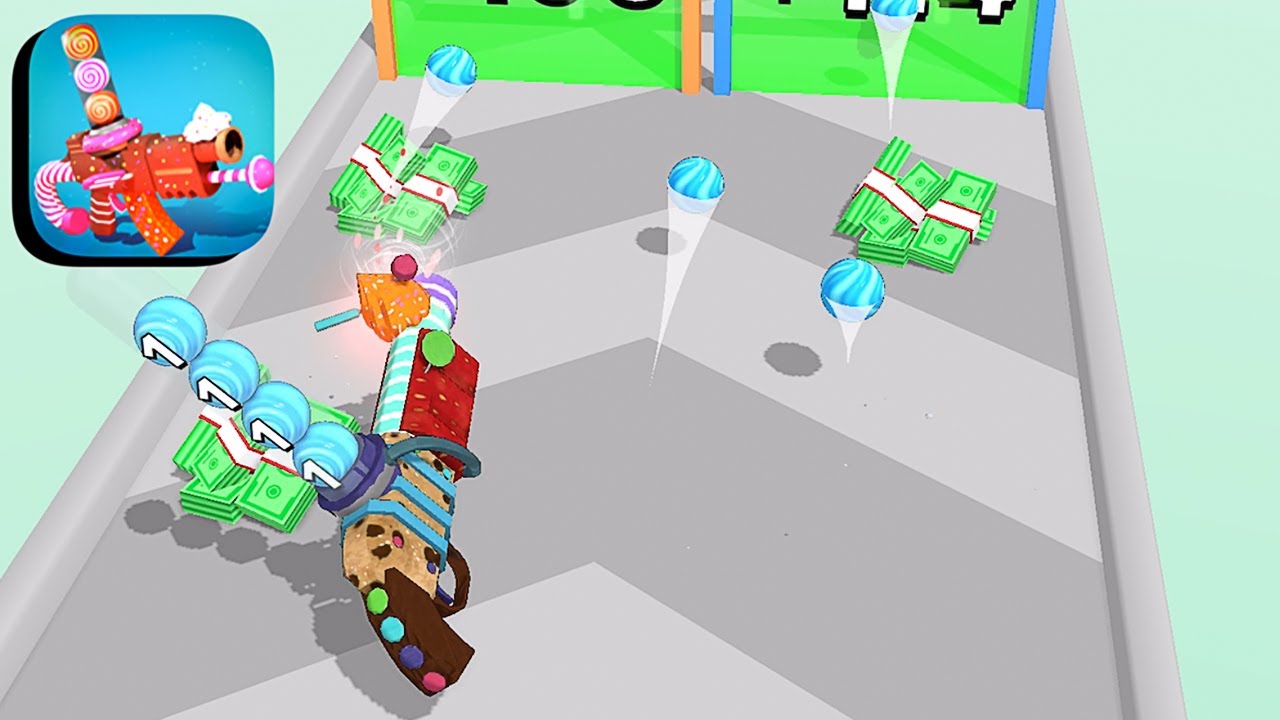 Candy Gun - All Levels Gameplay Android,ios (Part 13) - YouTube
