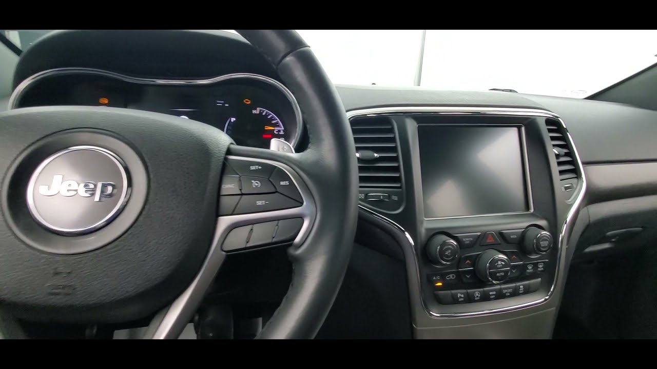 2017 Jeep Grand Cherokee Altitude backup camera #Carvision - YouTube