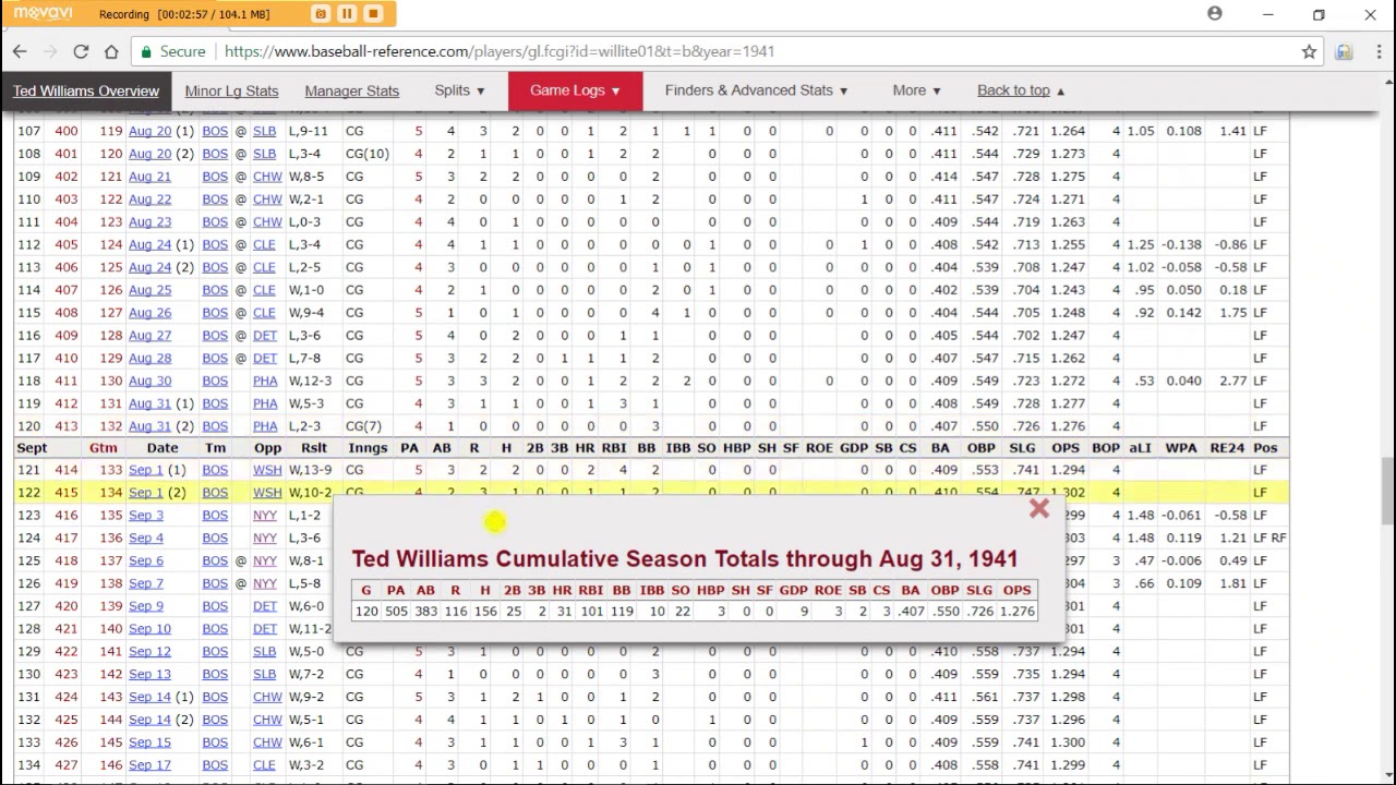 How to get a players mid season stats | Cool feature! - YouTube