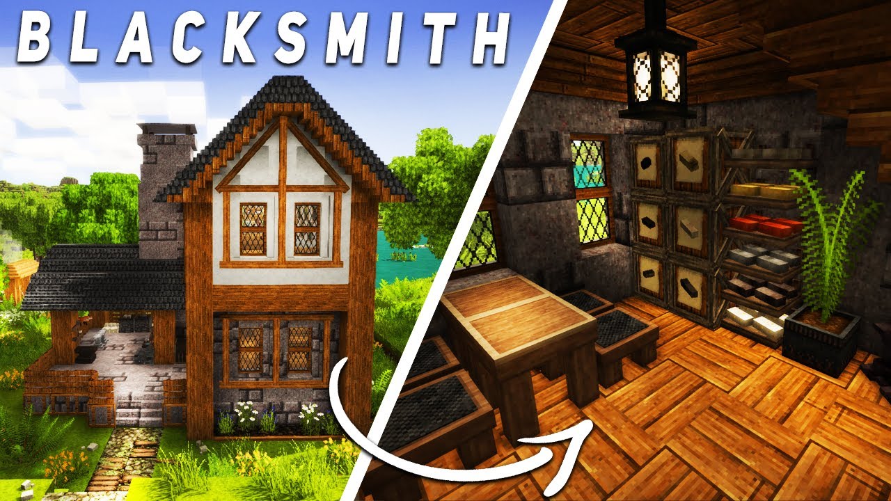 Vintage Story | 🏕️ How To Build a Blacksmith House ⚒️ | SPEEDBUILD ...
