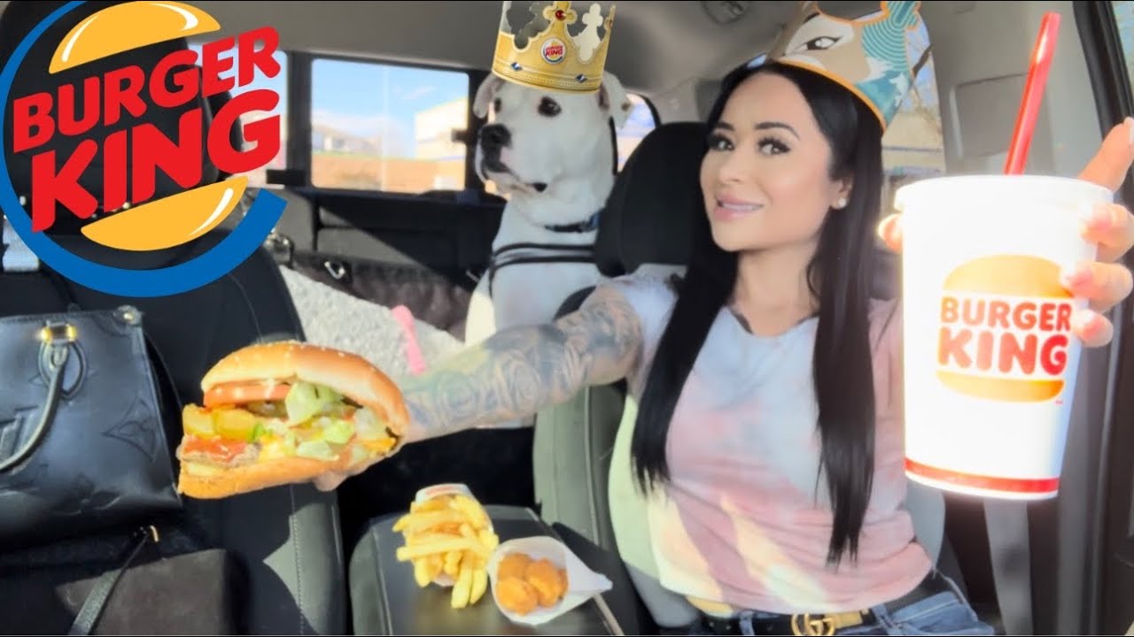 BURGER KING WHOPPER & CHEESY TOTS!! BURPS!! - YouTube