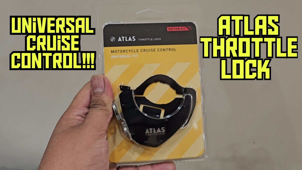 Cruise Control for all motorcycles!!! Atlas Universal Throttle Lock ...