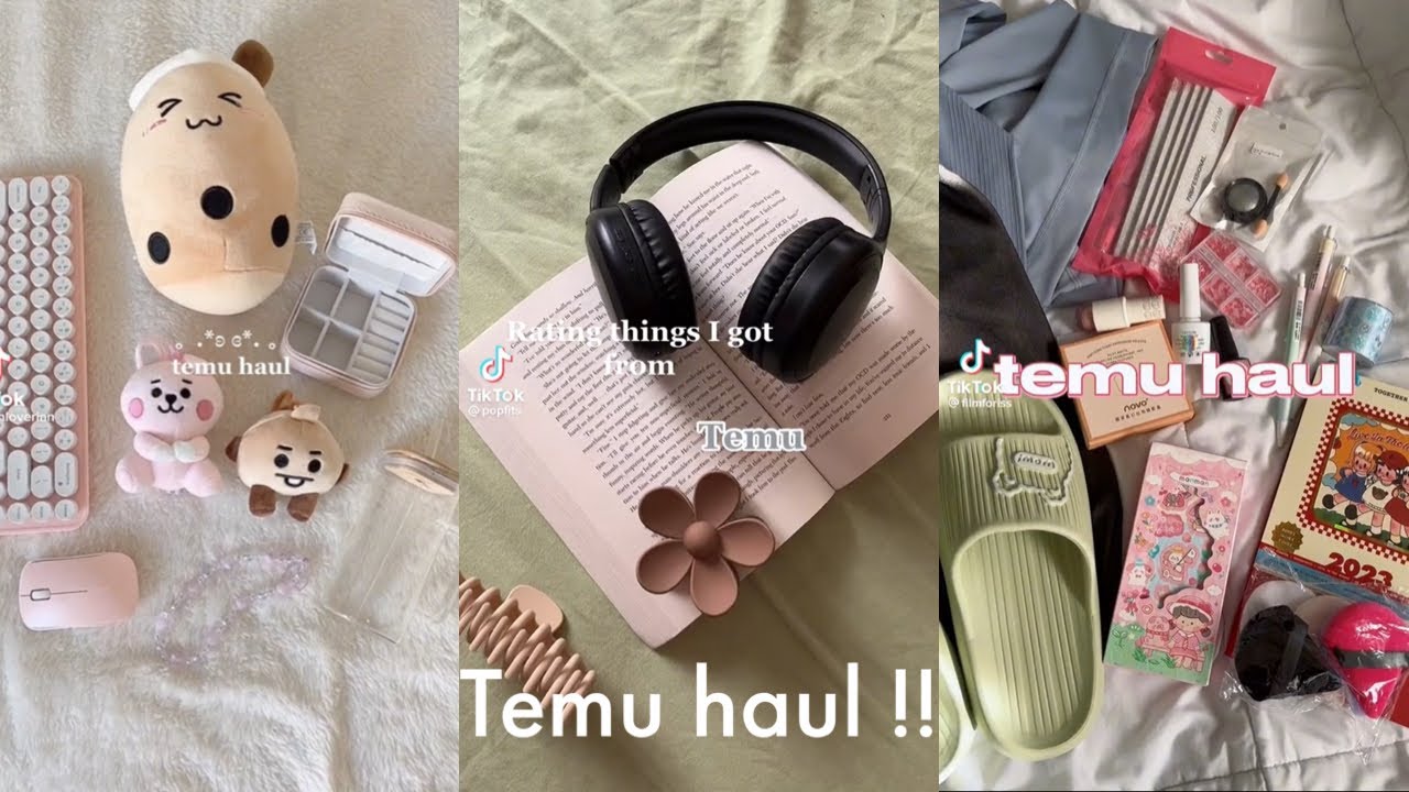 Aesthetic finds from temu !! | tiktok compilation - YouTube
