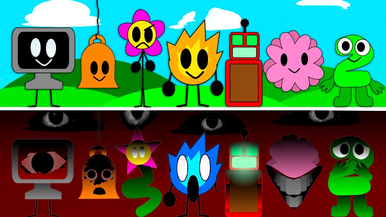 Incredibox Sprunki BFB Normal Version Vs Horror Version - YouTube