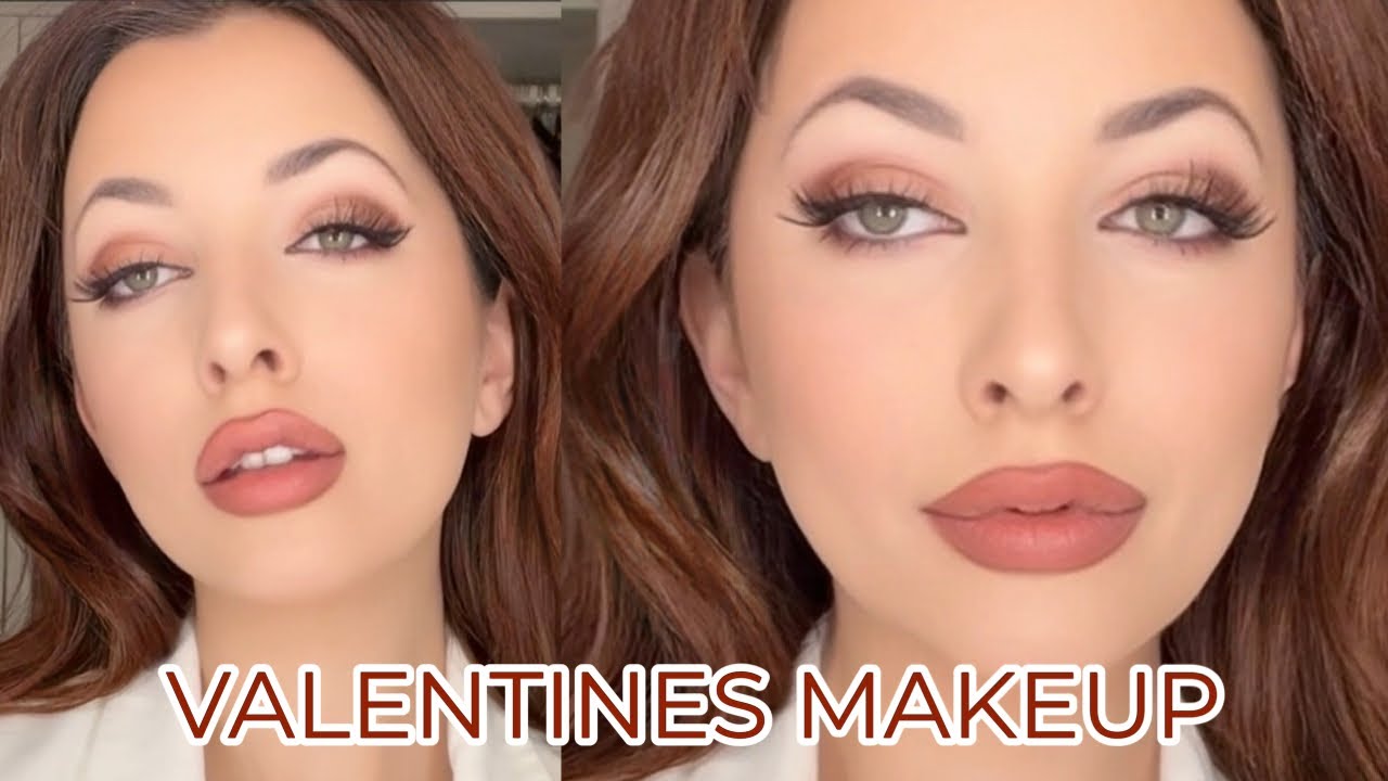 Valentines Makeup | Sultry Eyes & Pouty Lips Tutorial - YouTube