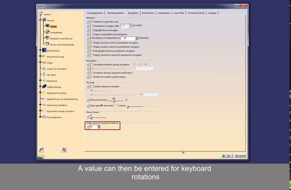 CATIA V5: On Screen Model Manipulation - YouTube
