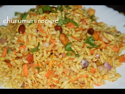 Churumuri Recipe ಚುರುಮುರಿ /Street Style Churumuri recipe/ Quick and ...