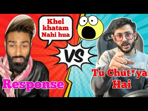 Full support to Carryminati | Diss track | Rap song YOUTUBE VS TIKTOK ...