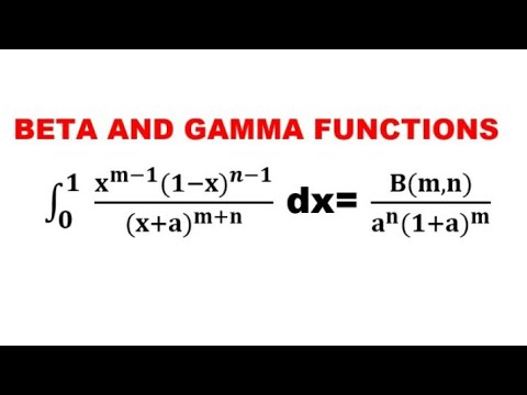 @btechmathshub7050Beta And Gamma Functions-Problems - YouTube