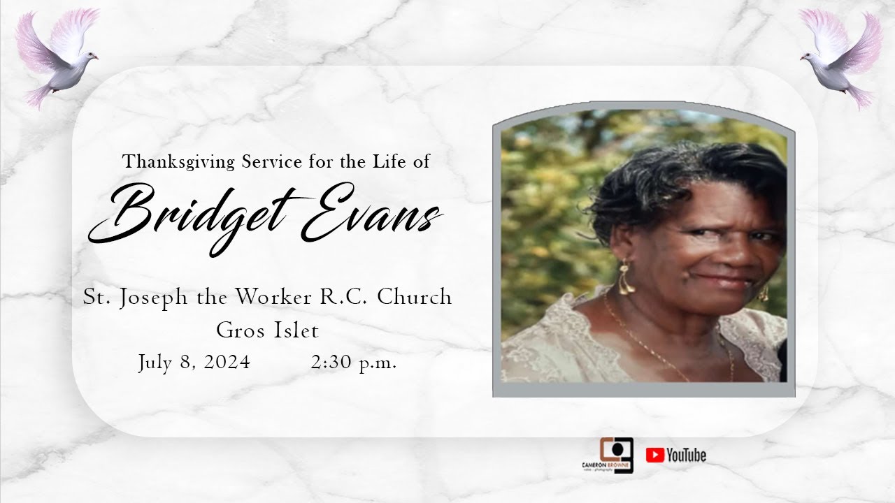 Thanksgiving Service to Celebrate the Life of Bridget Evans | July 8 ...