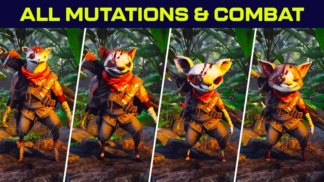 All MUTATIONS and COMBAT CLASSES you can play. - YouTube