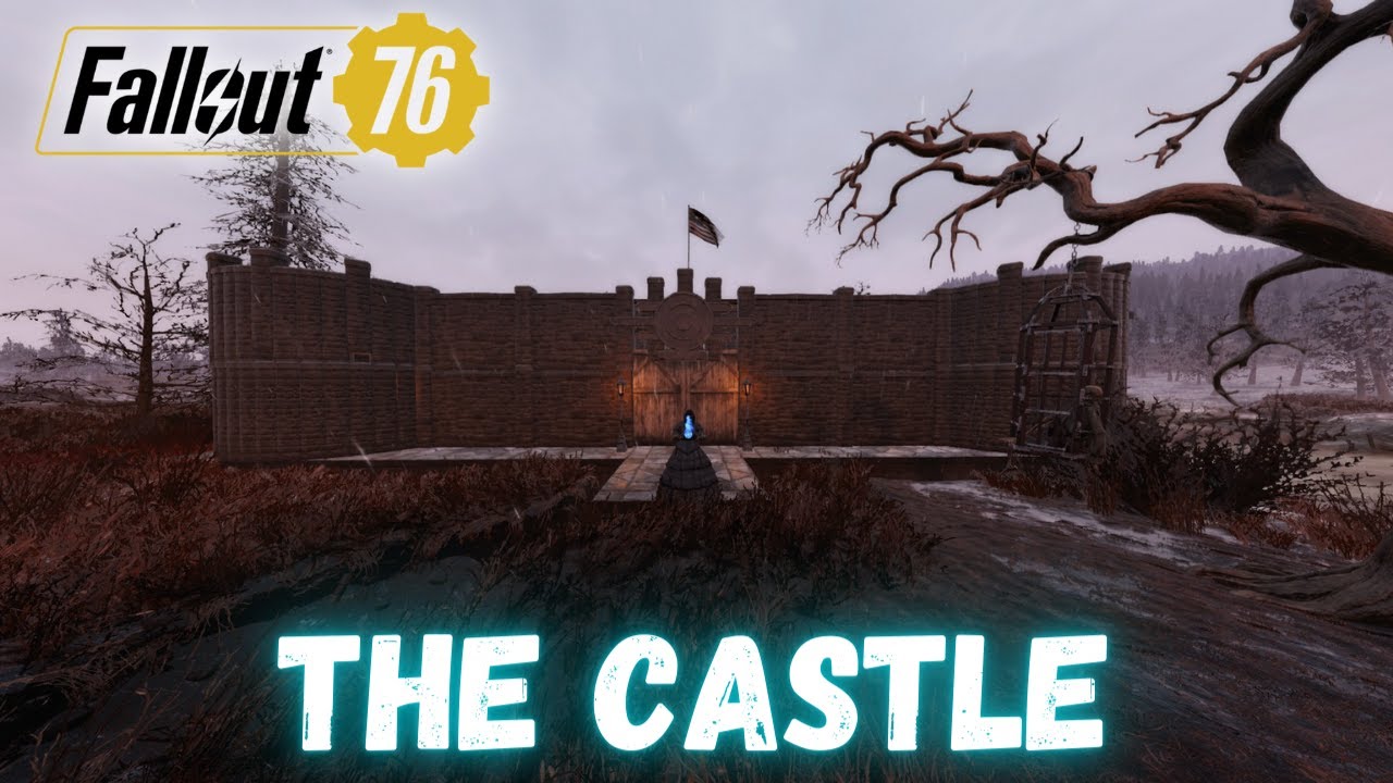 FALLOUT 76 | THE CASTLE | MEDIEVAL INSPIRED | CAMP BUILD - YouTube