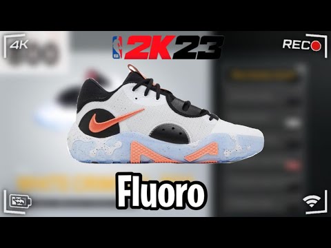 *NEW* NBA 2K23 Current Gen Shoe Creator: Nike PG 6 “Fluoro” - YouTube